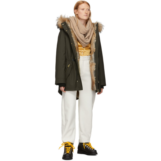 Mackage Green Down and Fur Chara Parka Mackage