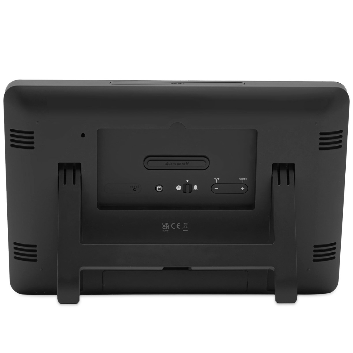 Braun BC14 Digital Wall Clock in Black Braun