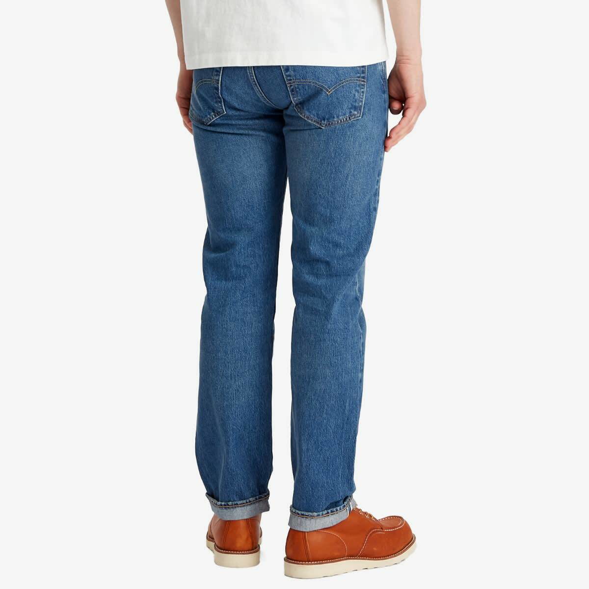 Levi's Men's Levis Red Tab 501 Original Straight Jeans in Feeling ...