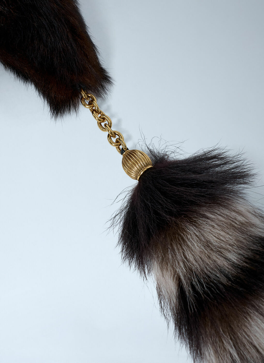 Chloé Treasure Tails Shearling Scarf Chloe