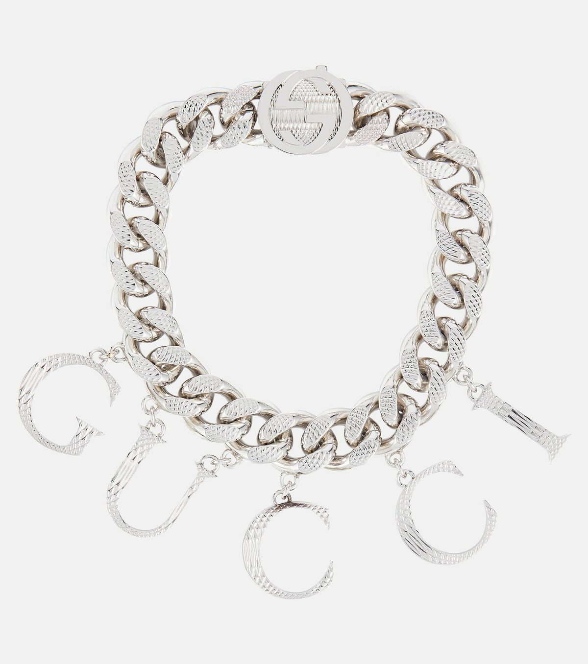 Gucci - Logo chain-link bracelet Gucci