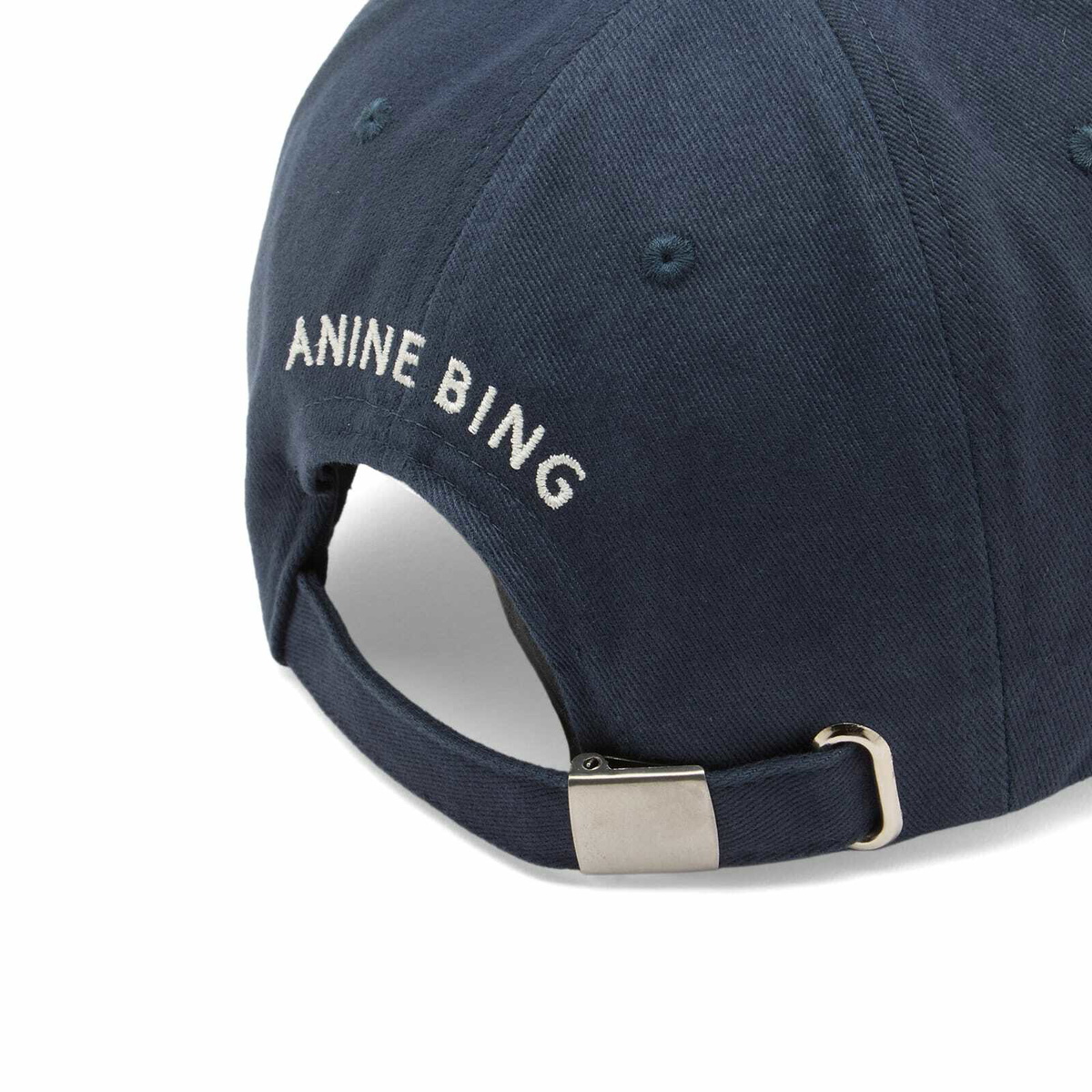Anine Bing Women's Jeremy Baseball Cap in Dark Blue ANINE BING