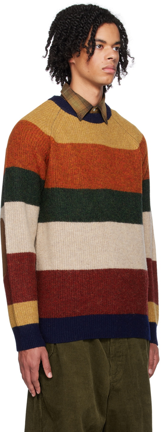 BEAMS PLUS Multicolor Stripe Sweater Beams Plus