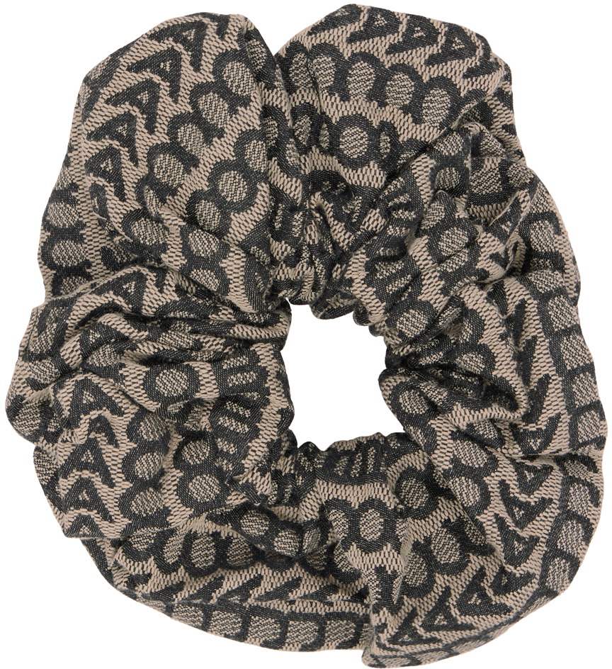 Marc Jacobs Beige Monogram Scrunchie Marc Jacobs