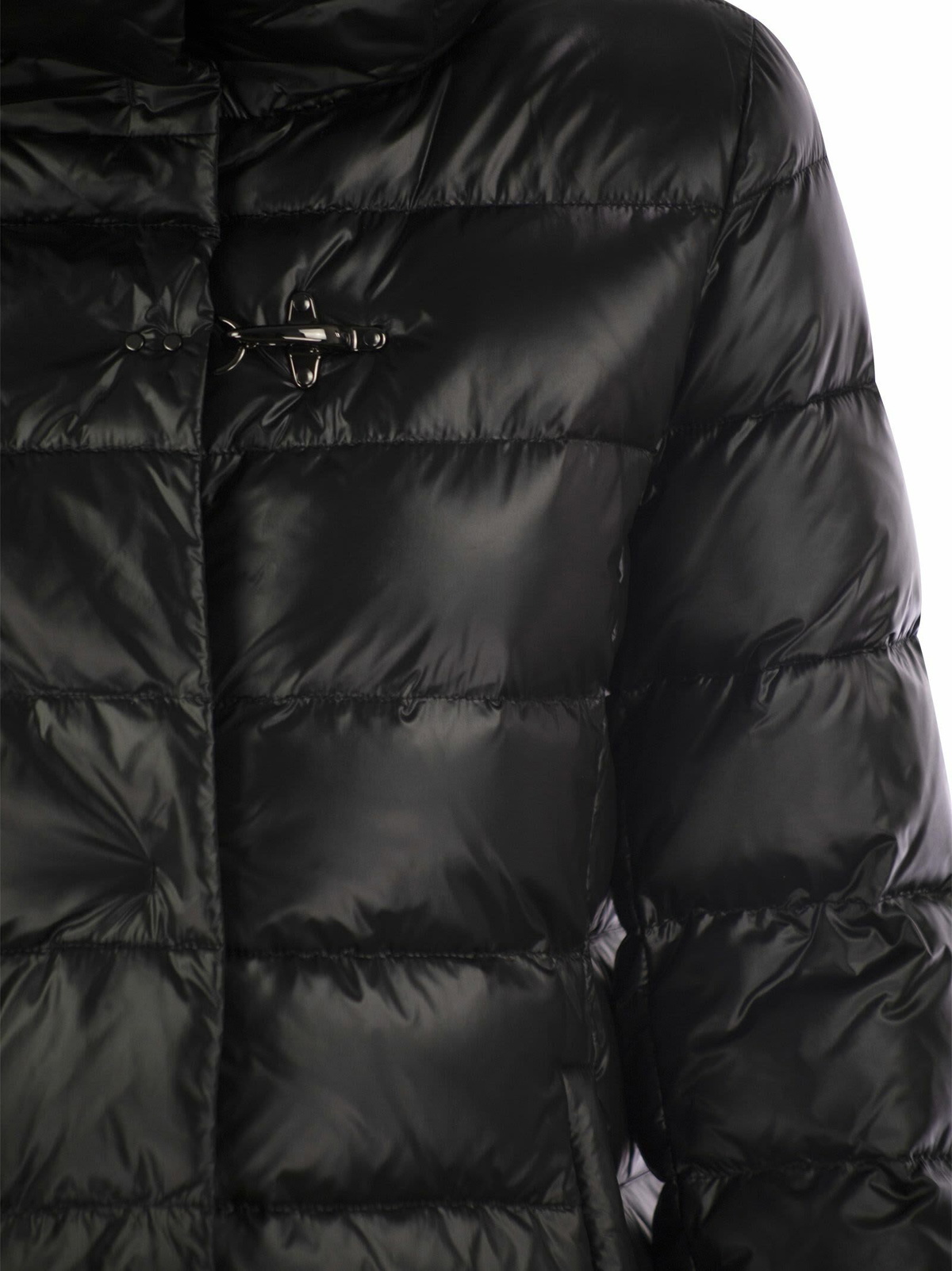 Fay Long Down Jacket With Hook Fay