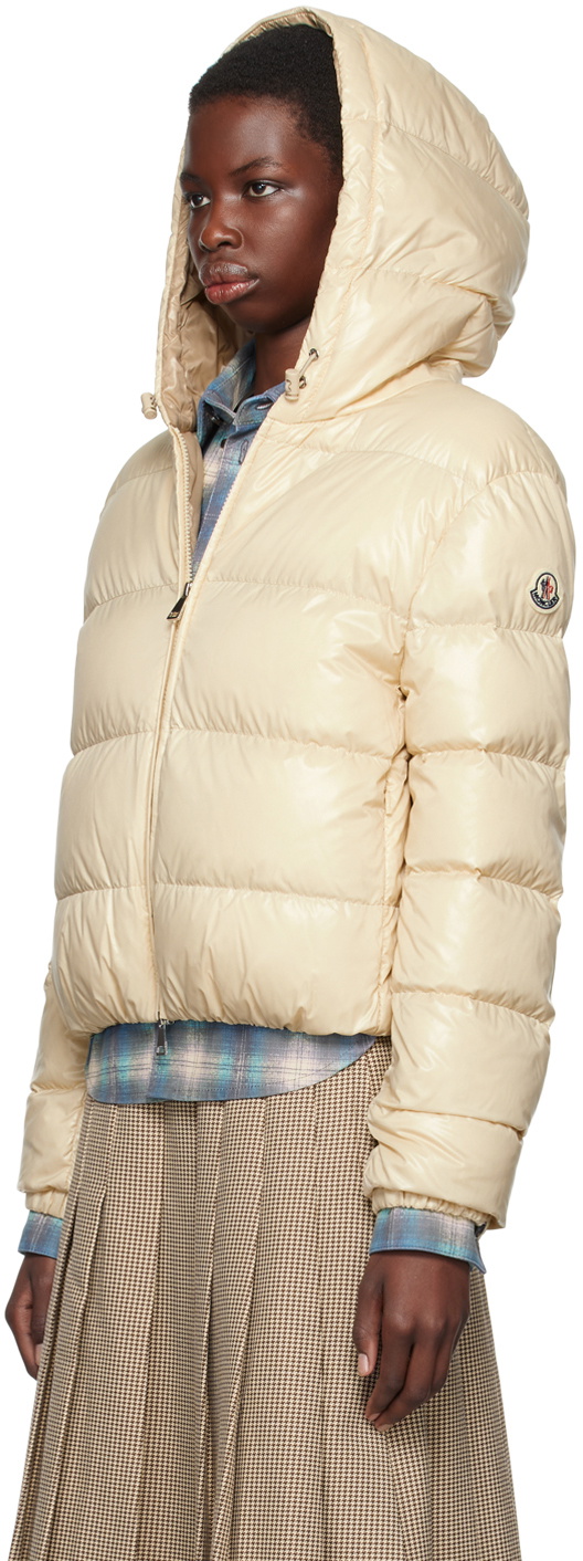 Moncler Beige Bayard Down Jacket Moncler
