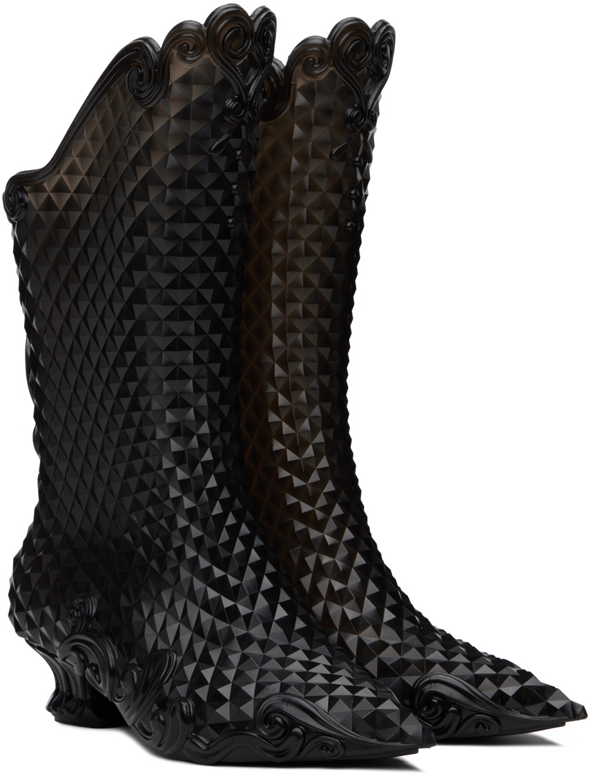 Y/Project Black Melissa Edition Court Boots Y/Project