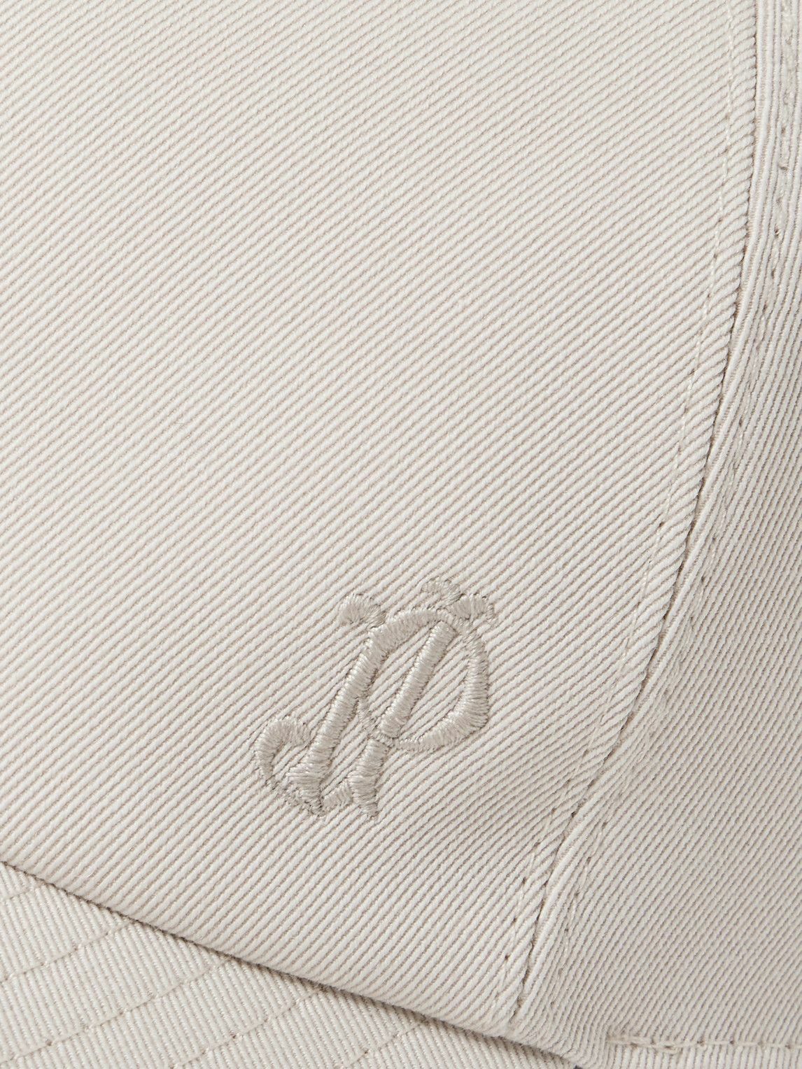 Purdey - Logo-Embroidered Cotton and Wool-Blend Twill Baseball Cap Purdey
