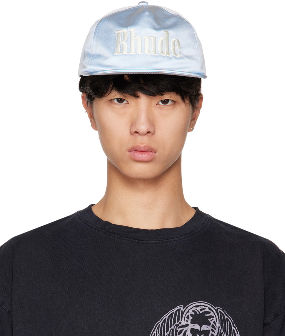 Rhude Blue Logo Cap Rhude