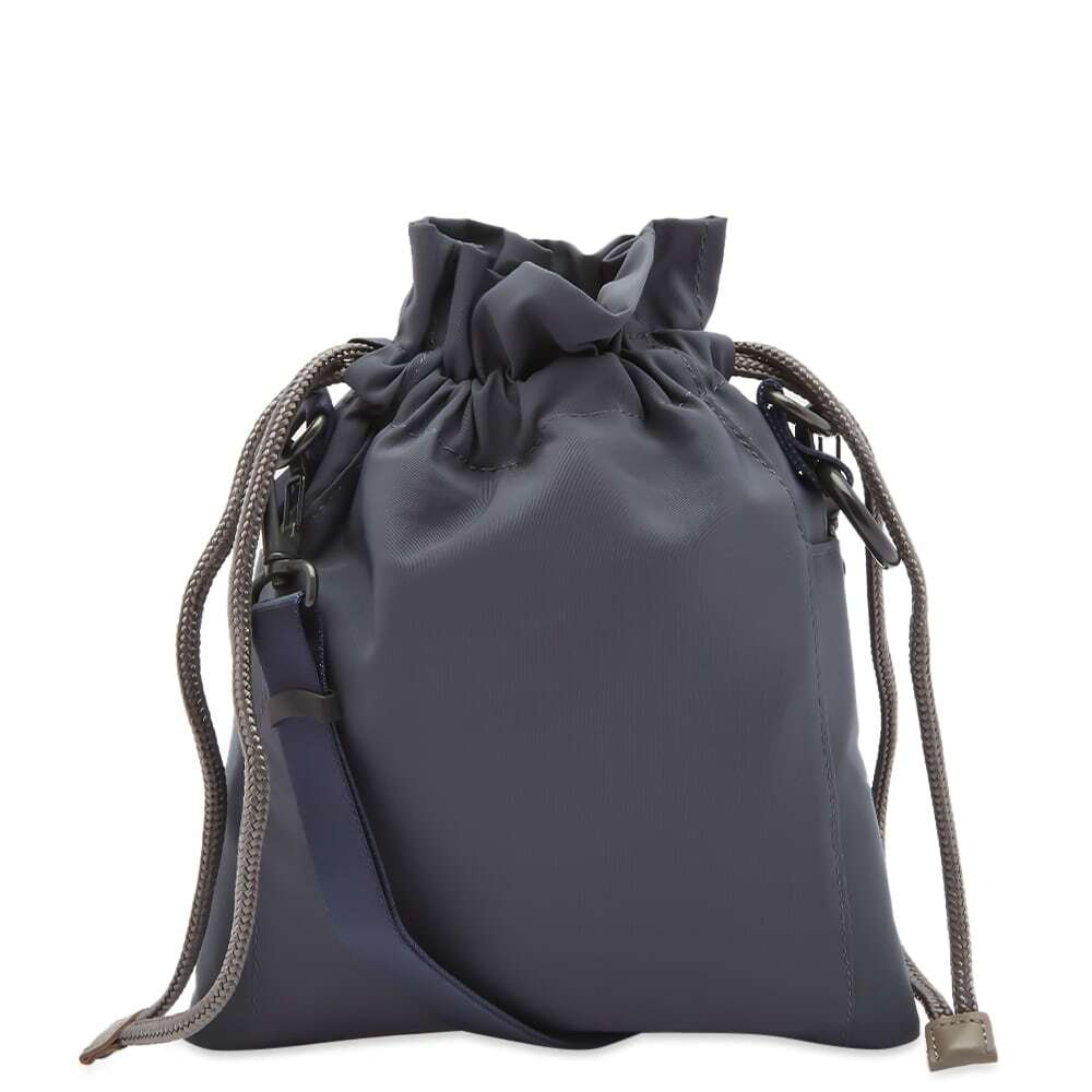 Master-Piece Men's Kinto Edition Sa-Hou Drawstring Bag in Navy Master-Piece Co