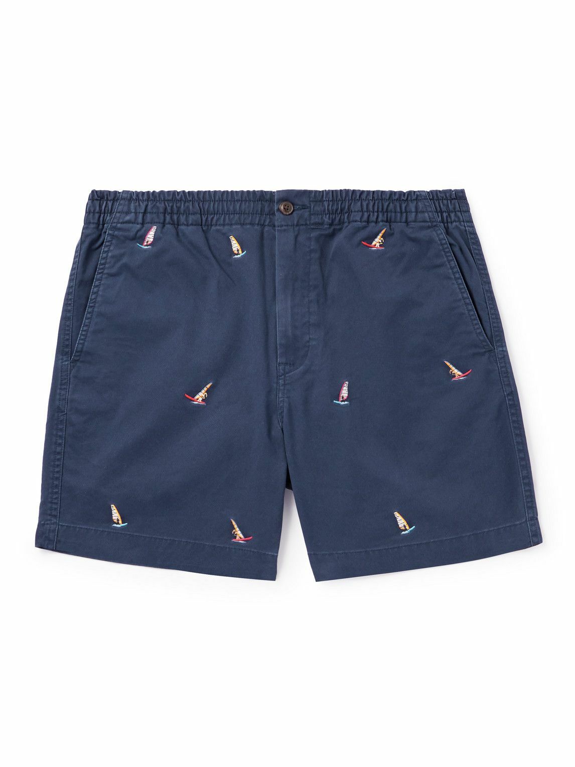Polo Ralph Lauren - Prepster Embroidered Cotton-Blend Twill Chino ...