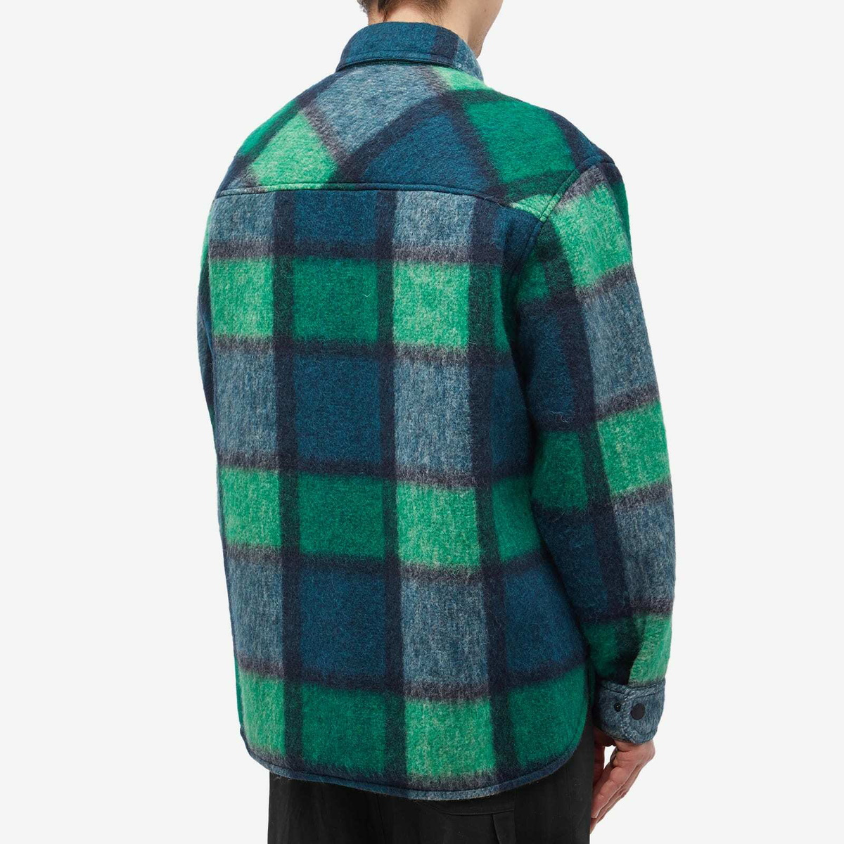 Moncler Grenoble Men's Waier Padded Shirt Jacket in Dark Green Moncler ...