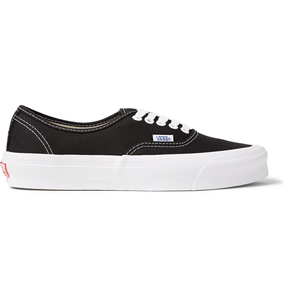 Vans - UA OG Authentic LX Canvas Sneakers - Black Vans