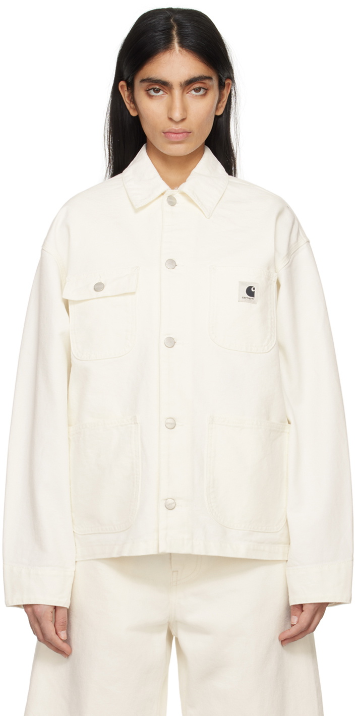 Carhartt Work In Progress White Michigan Jacket Carhartt WIP