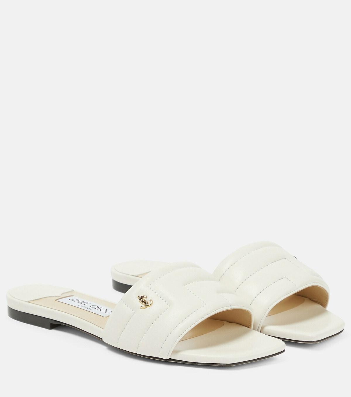 Jimmy Choo - Themis leather slides Jimmy Choo