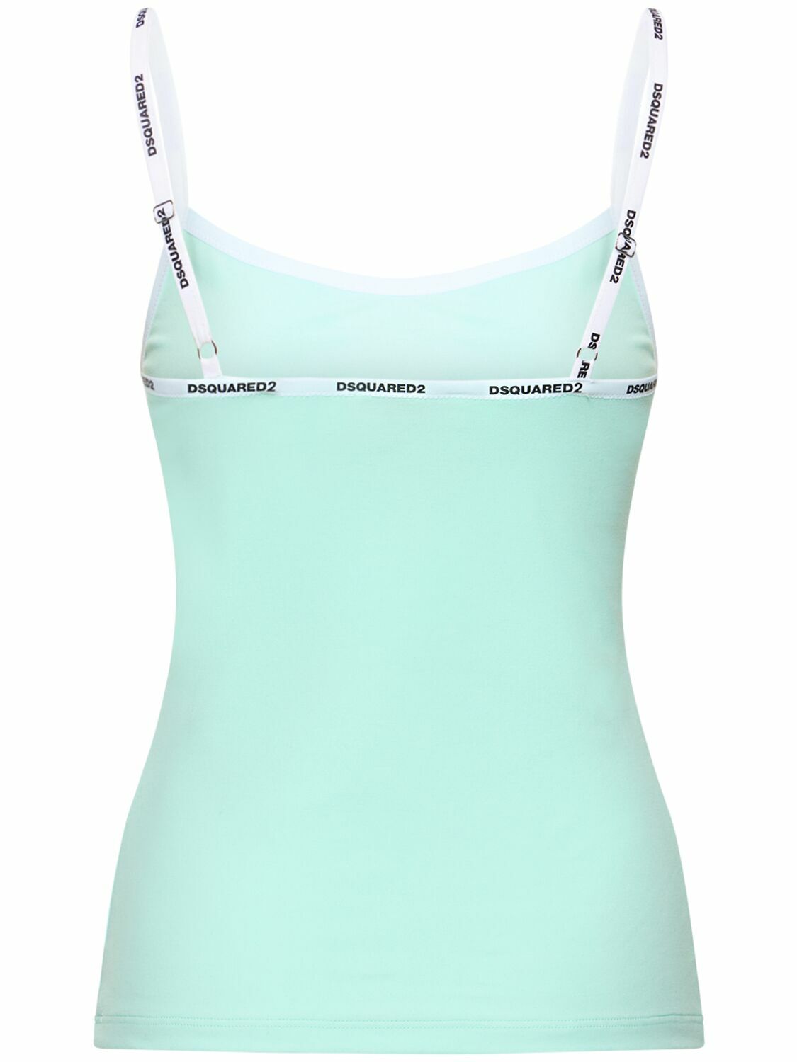 DSQUARED2 - Logo Cotton Jersey Camisole Dsquared2