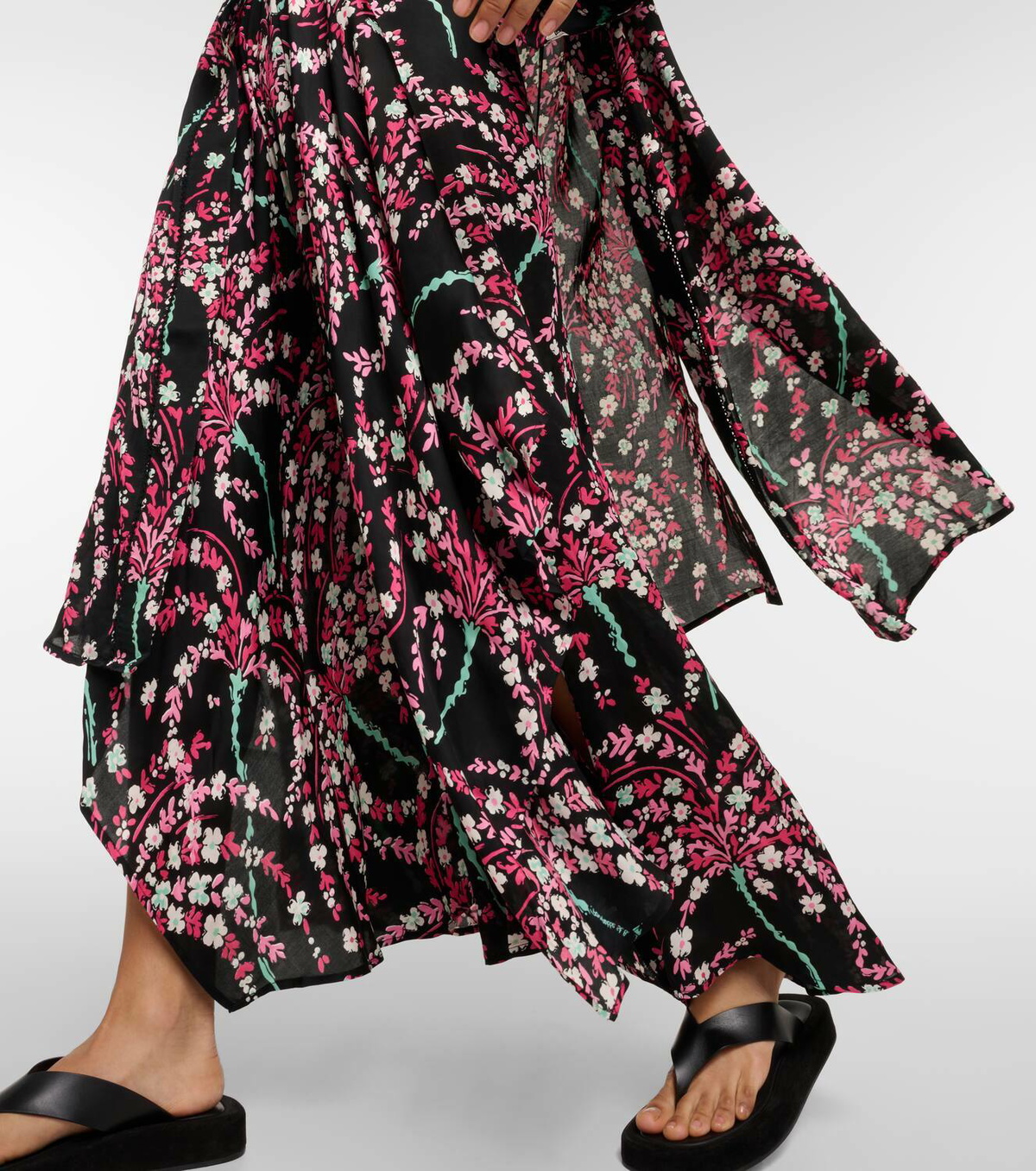 Poupette St Barth Erica printed robe Poupette St Barth