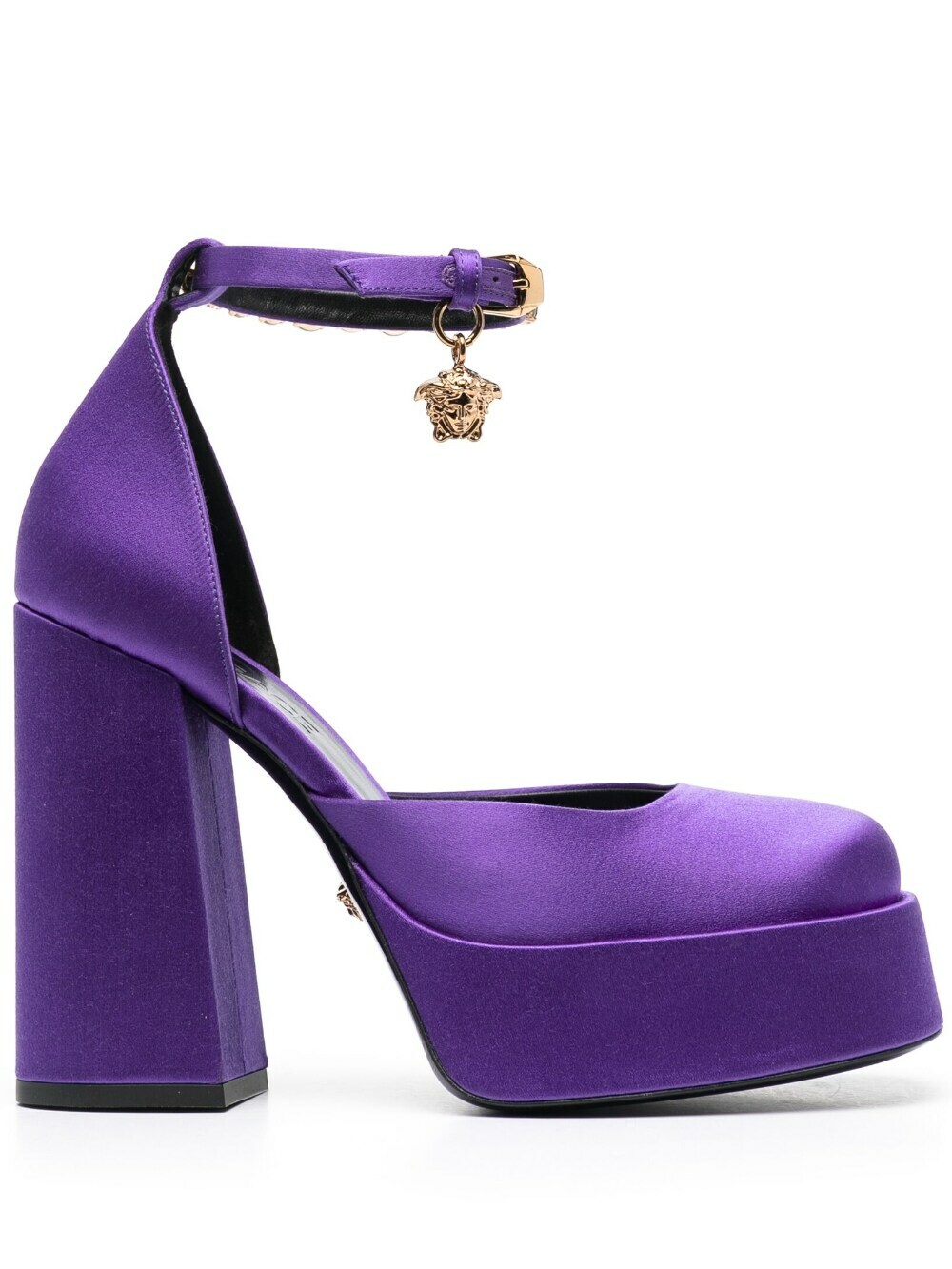 VERSACE - Satin Platform Pumps Versace