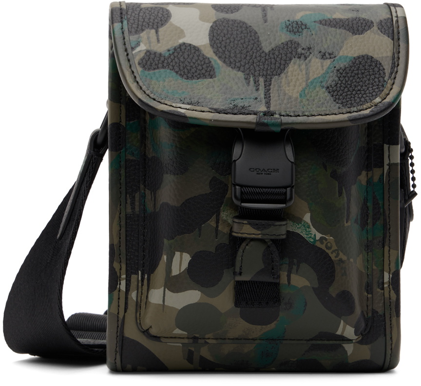Coach 1941 Green Charter North/South Messenger Bag Coach 1941