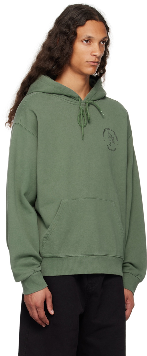 Carhartt Work In Progress Green Stamp Hoodie Carhartt WIP