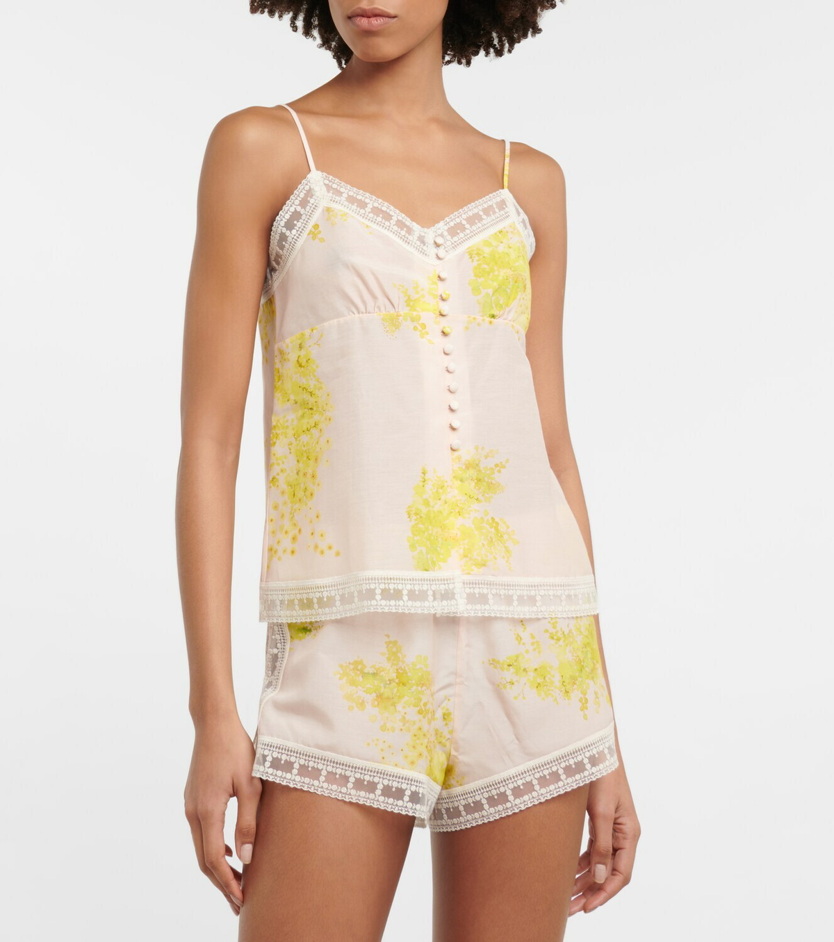 Eres - Odorante cotton and silk camisole ERES