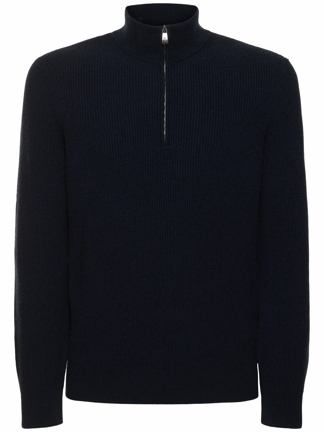 PIACENZA CASHMERE English Cashmere Rib Knit Sweater Piacenza Cashmere