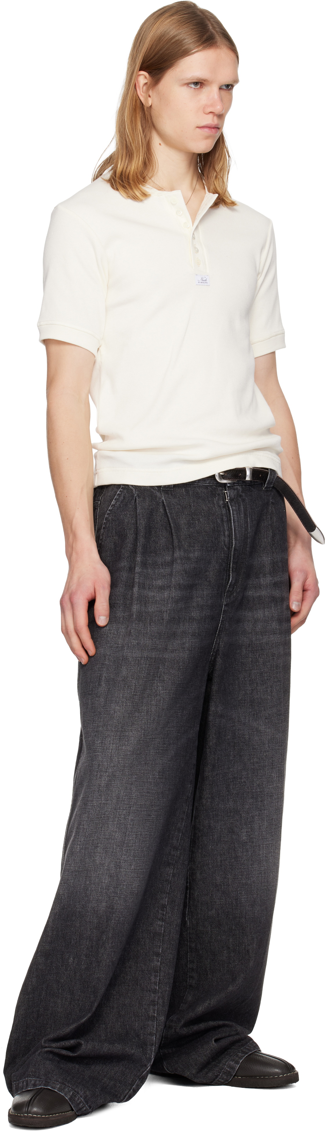 Magliano Off-White 'Nudo' Serafino Henley Magliano