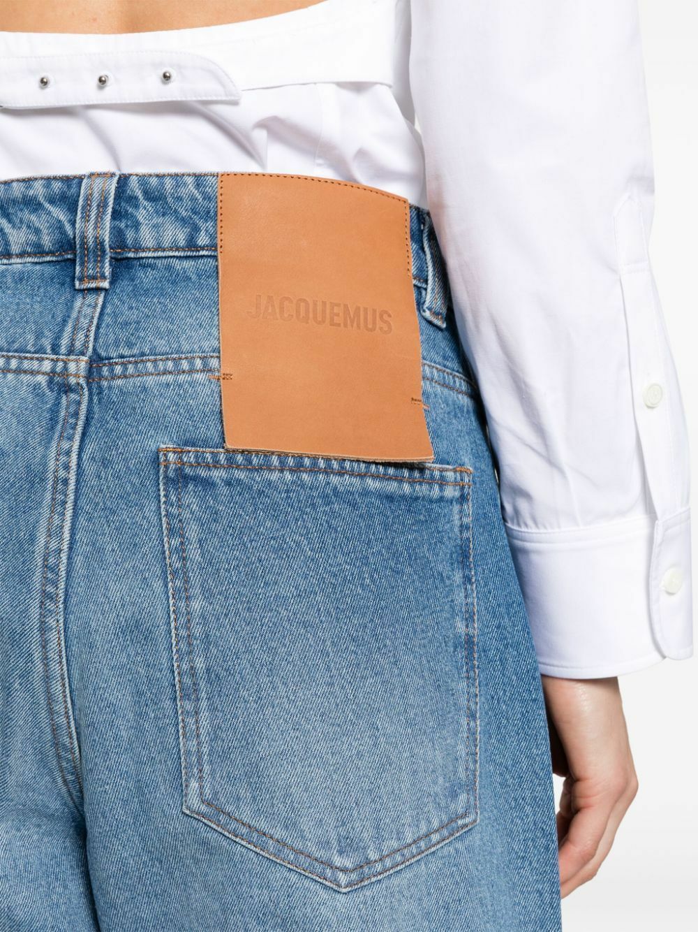 Jacquemus Blue Le De-Nîmes Large Jeans Jacquemus