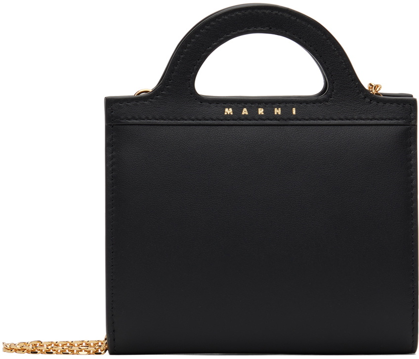 Marni Black Billfold Chain Bag Marni