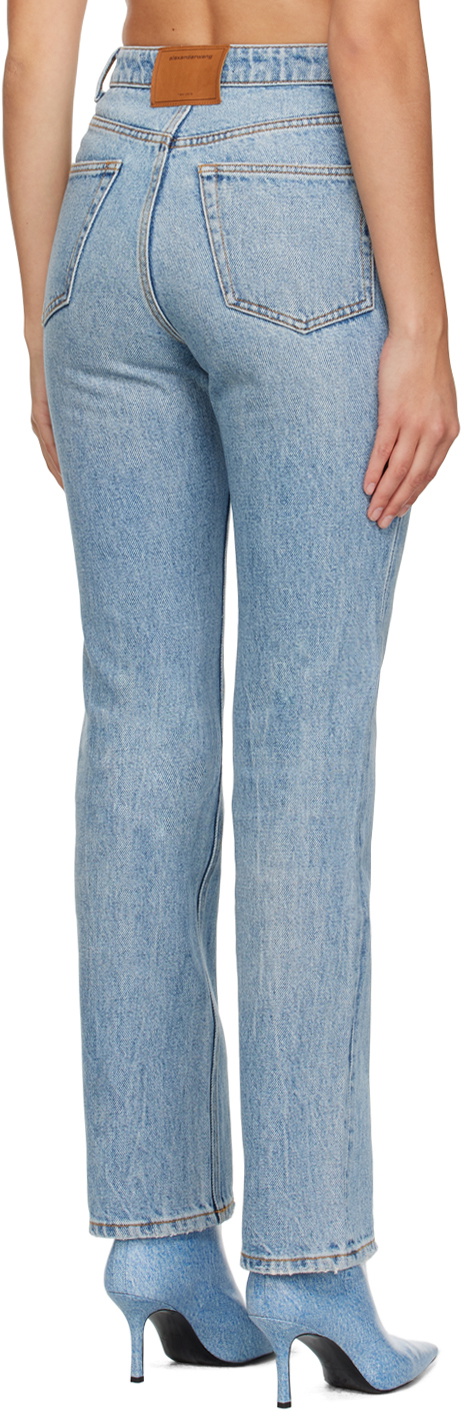 Alexander Wang Blue Fly Jeans Alexander Wang
