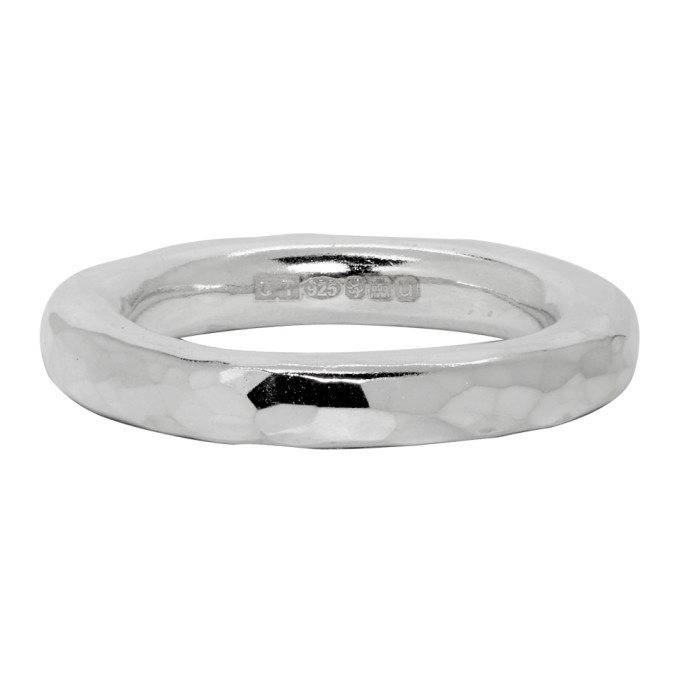 Chin Teo Silver Forged Ring Chin Teo