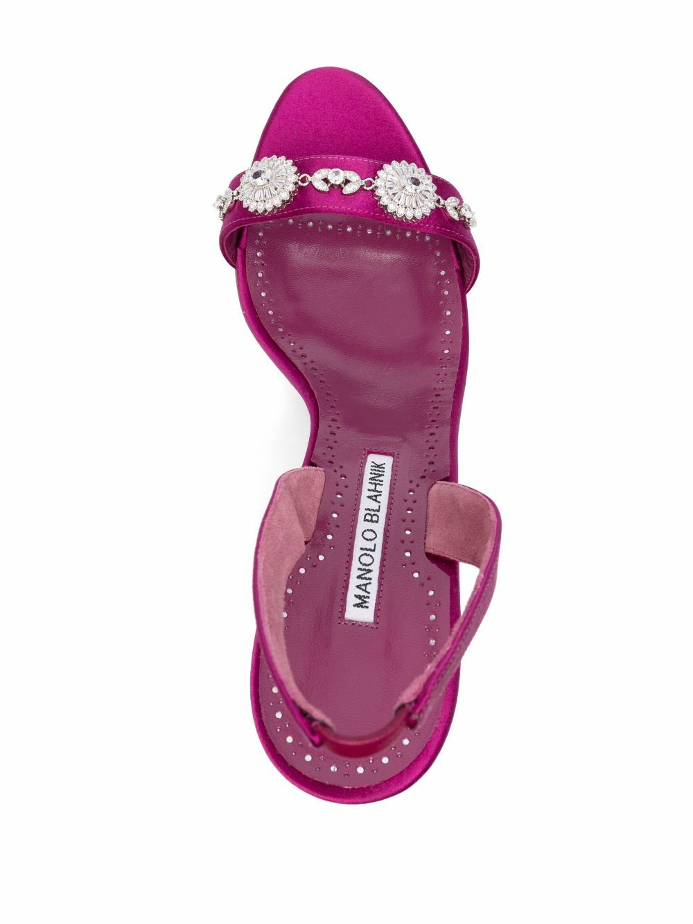 Manolo Blahnik 90 Lamisan Sandals Manolo Blahnik
