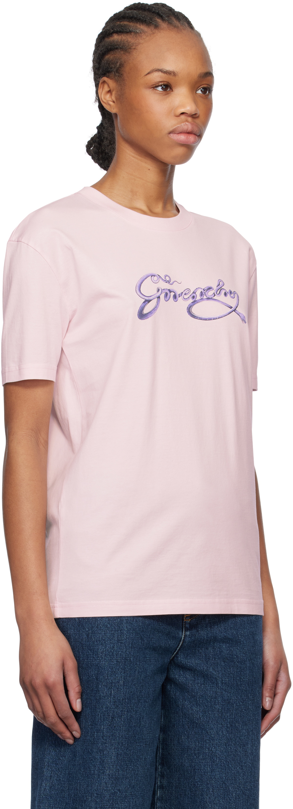 Givenchy Pink Regular Fit T-shirt Givenchy