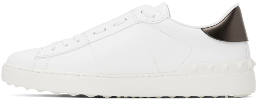 Valentino Garavani White Open 'VLTN' Sneakers Valentino Garavani