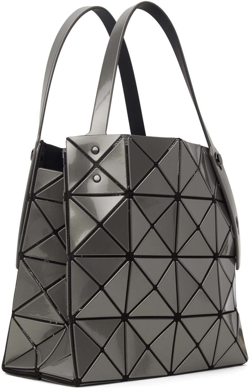 BAO BAO ISSEY MIYAKE Gunmetal Carat Bag Bao Bao Issey Miyake BAO BAO ISSEY MIYAKE Gunmetal Carat Bag Bao Bao Issey Miyake