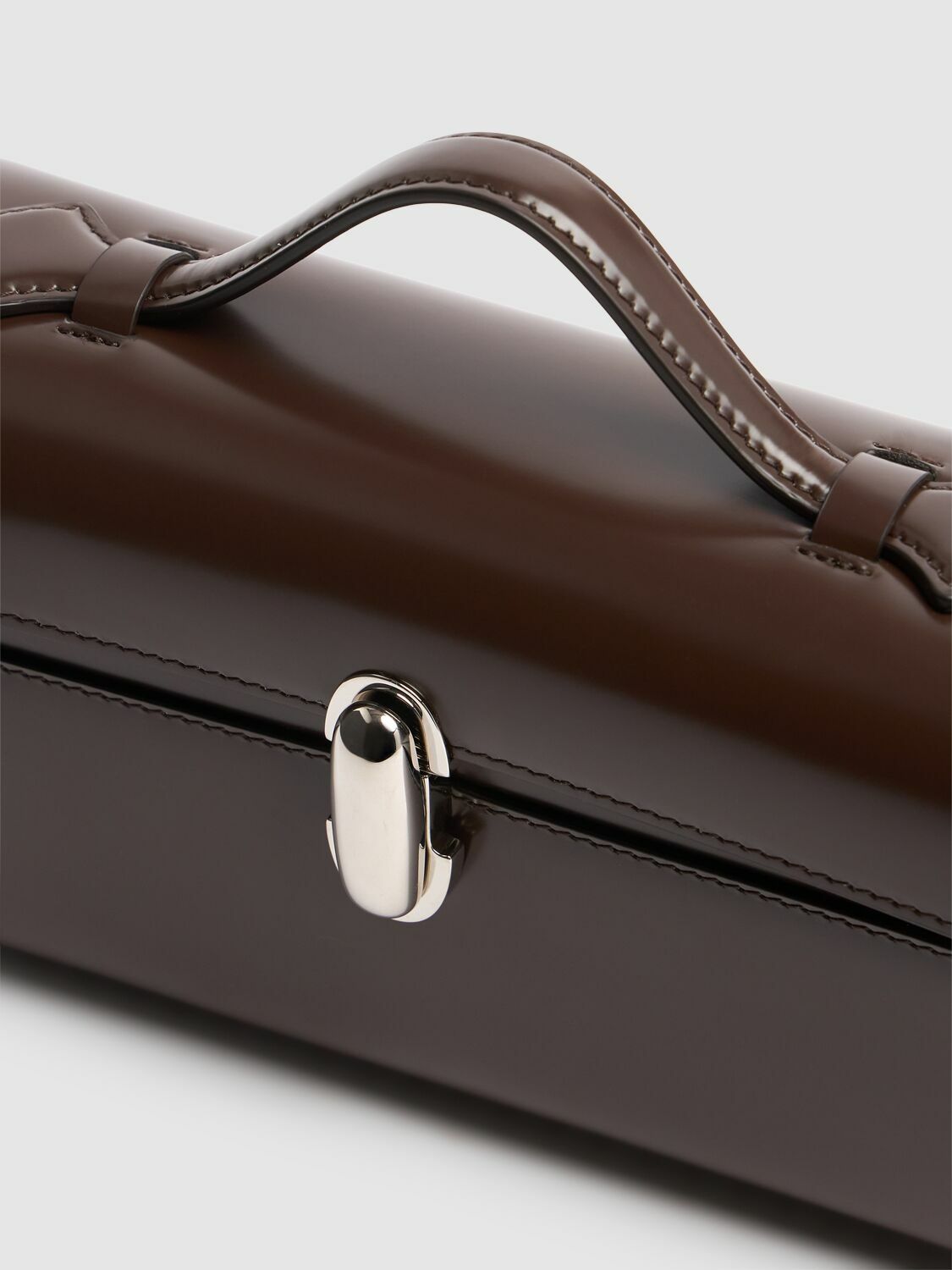 SAVETTE Symmetry Brushed Leather Pochette Savette