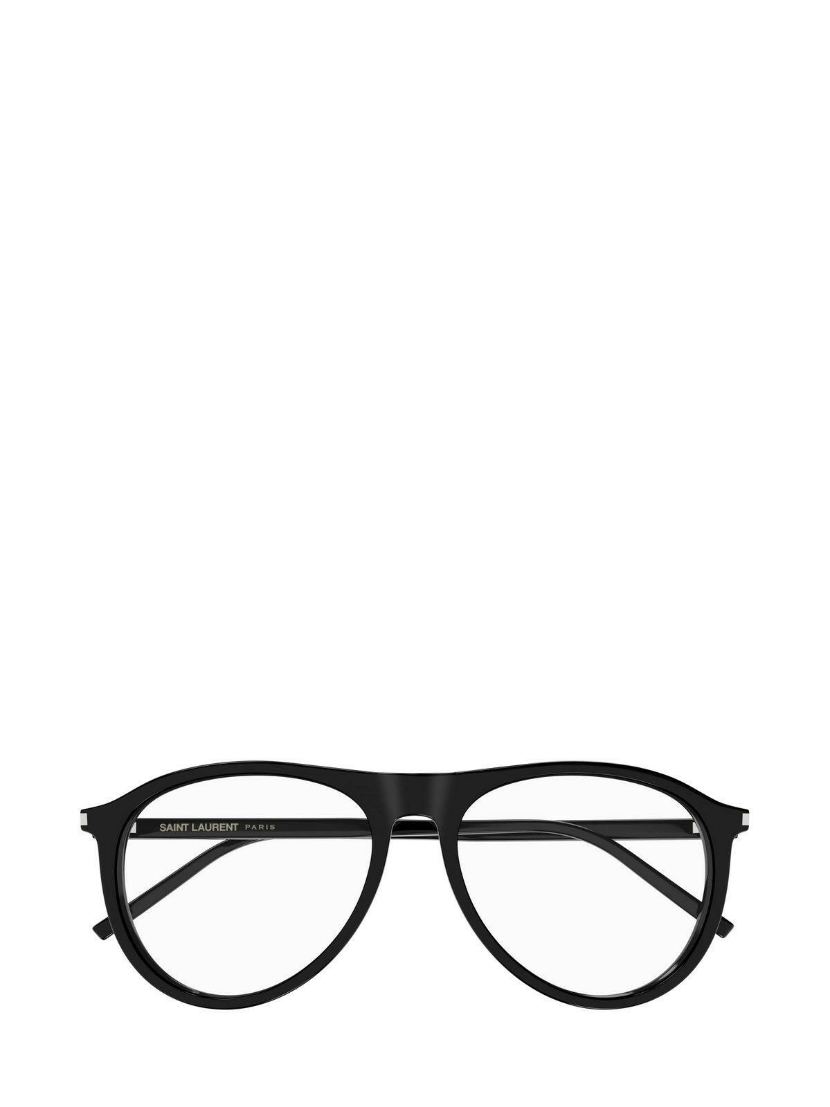 Saint Laurent Eyewear Aviator Frame Glasses Saint Laurent