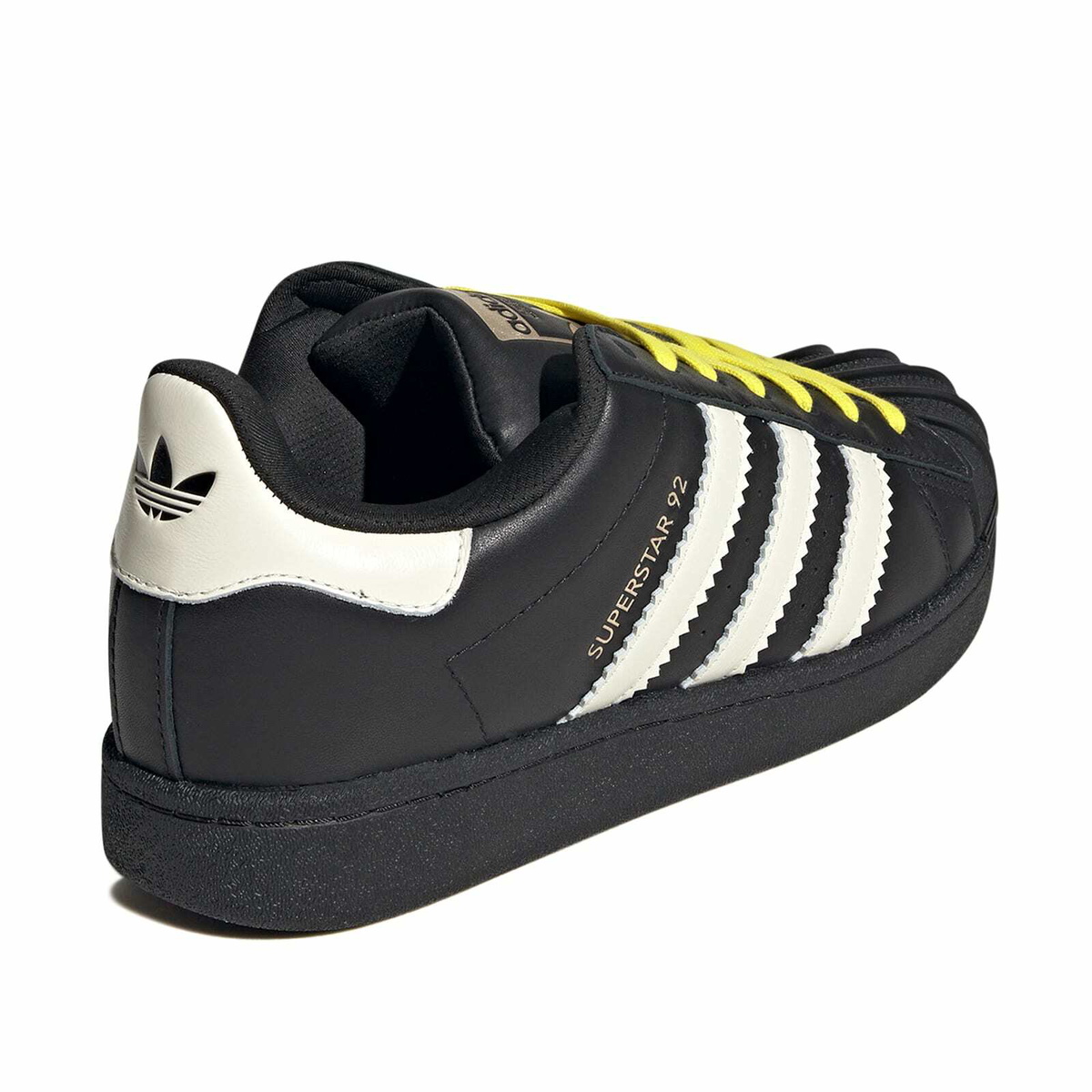 Adidas Superstar 92 Sneaker By Pharrell in Black/White adidas