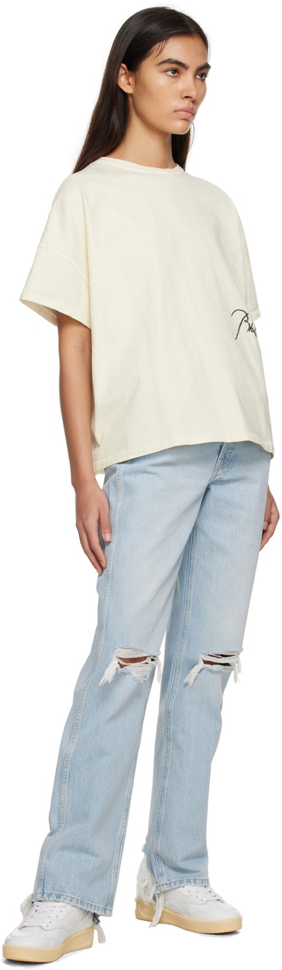 Rhude Off-White Reverse T-Shirt Rhude