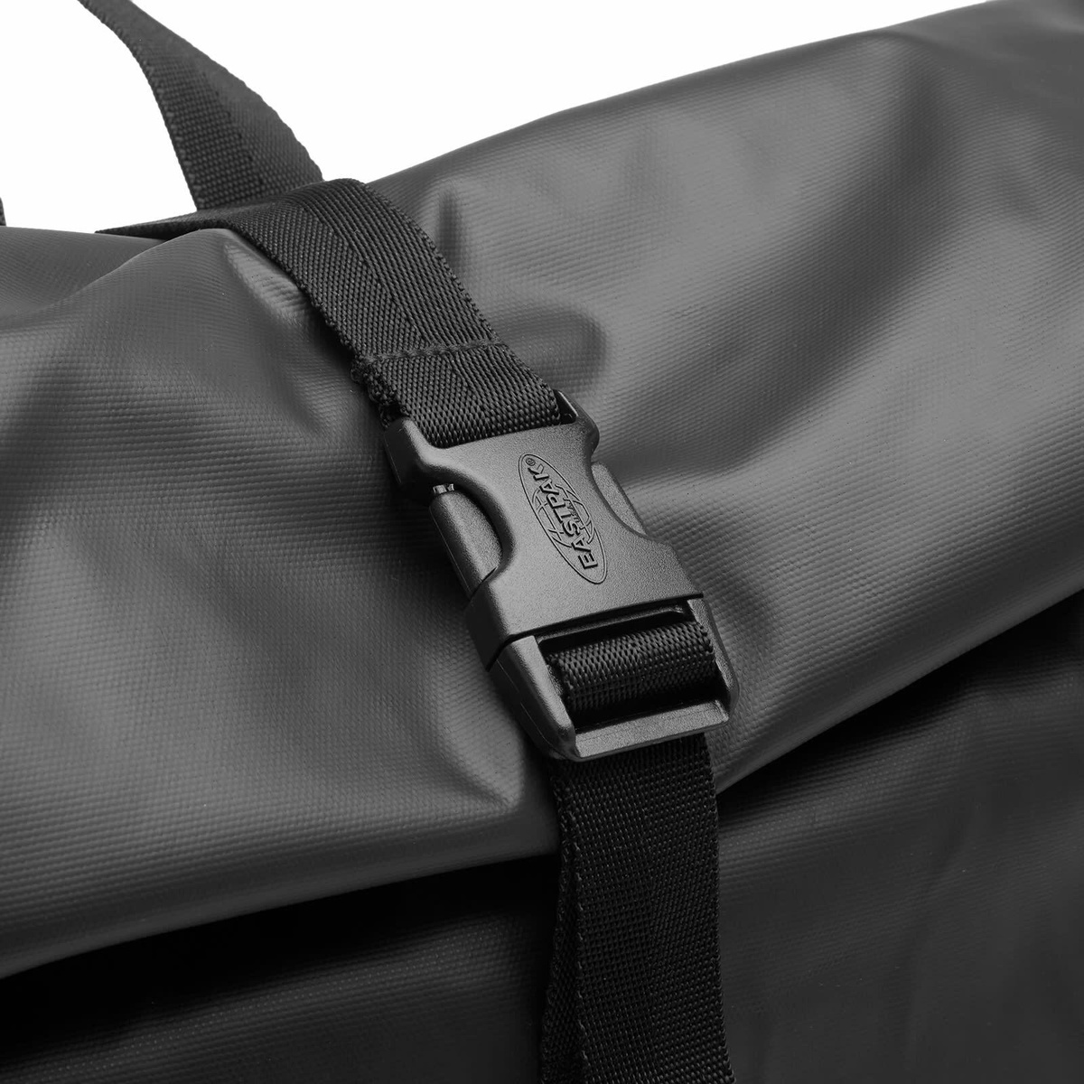 Eastpak Up Roll Bike Backpack in Tarp Black Eastpak