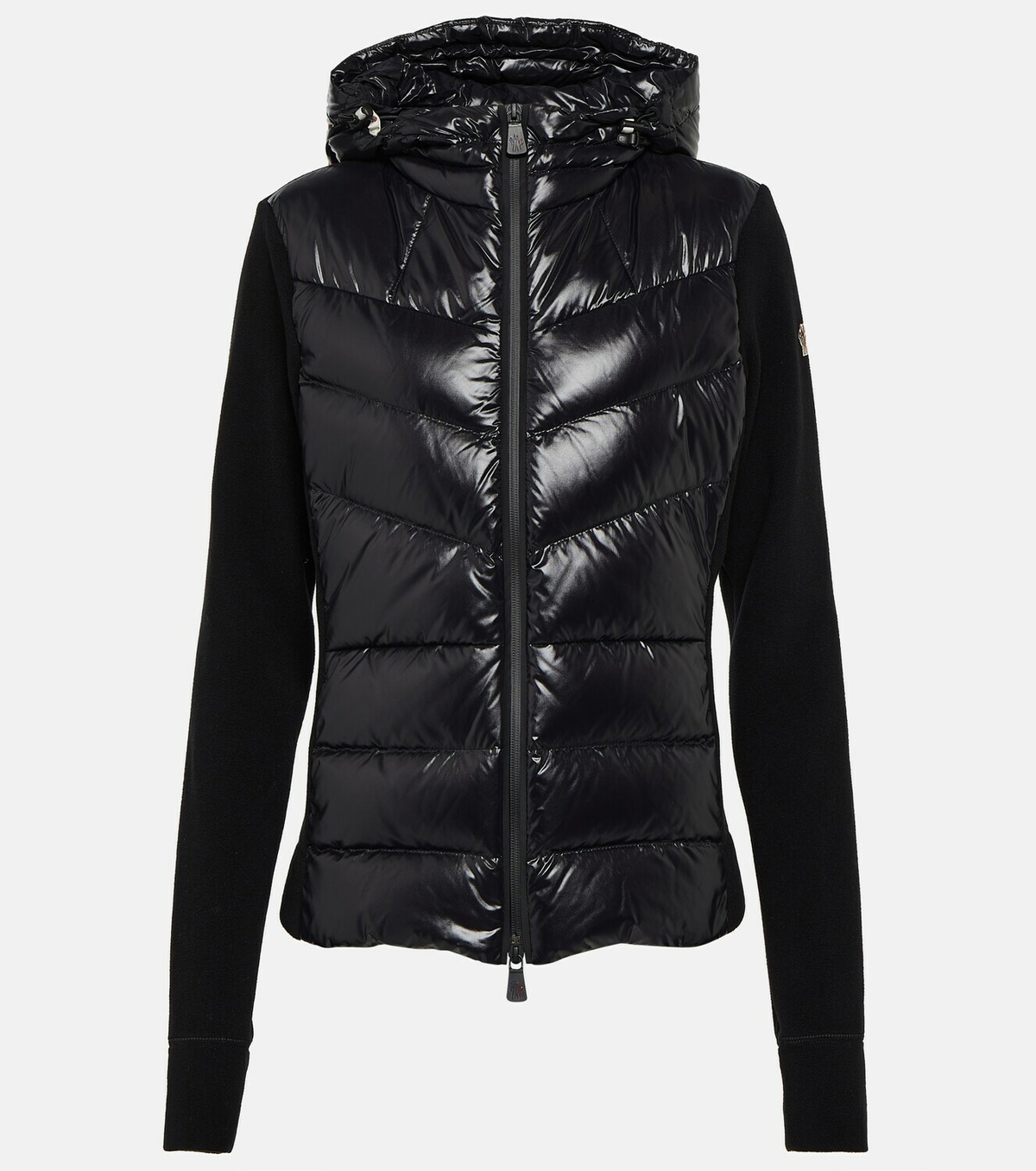 Moncler Grenoble Down-paneled fleece jacket Moncler Grenoble