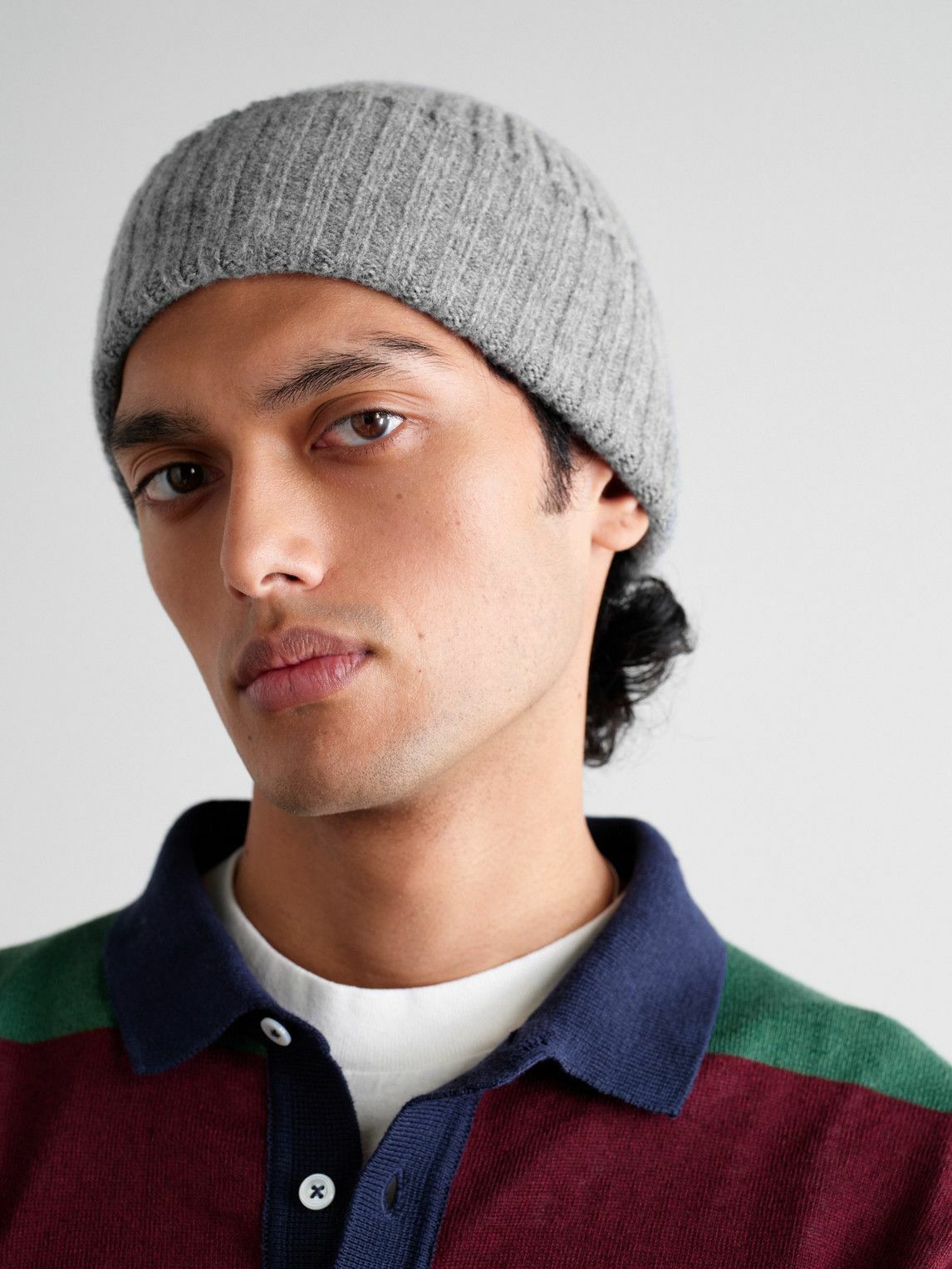 Drake's - Ribbed Wool Beanie Drake's