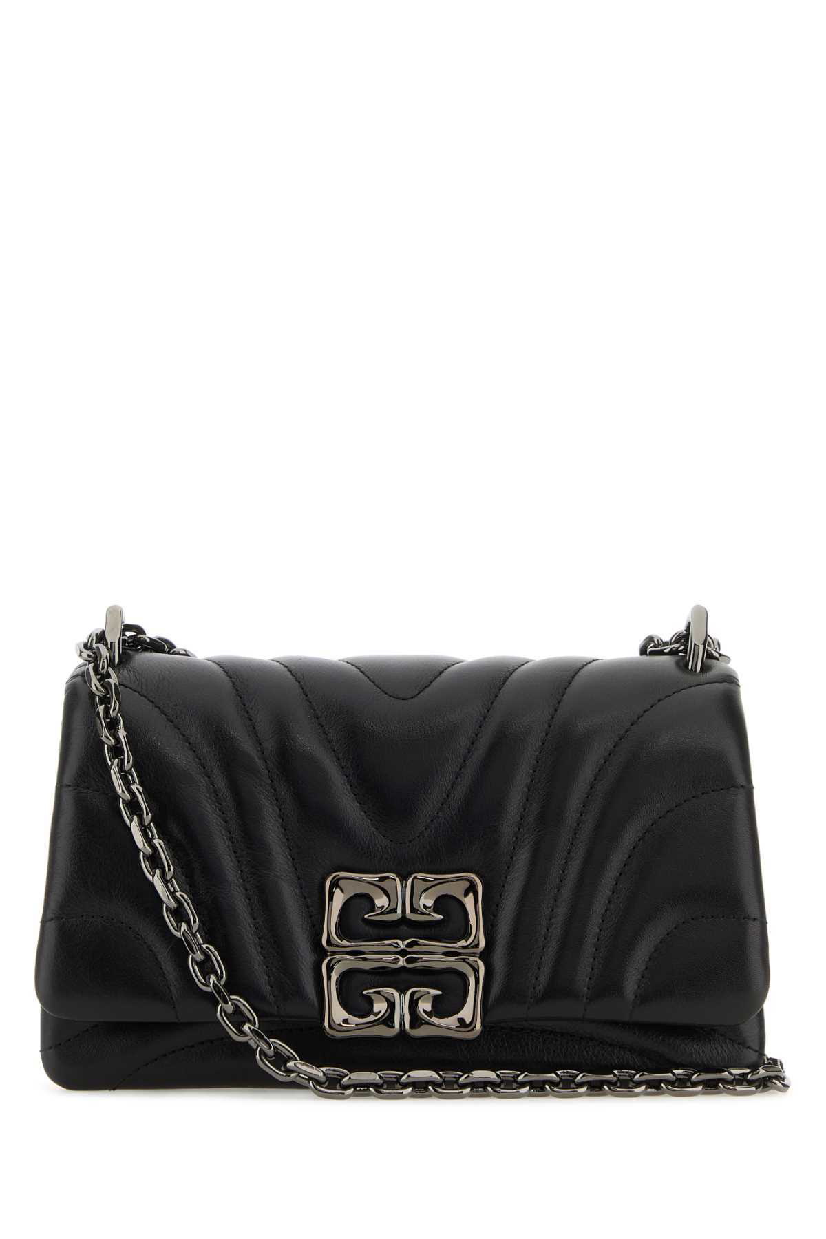 Givenchy Black Leather Small 4g Soft Shoulder Bag Givenchy