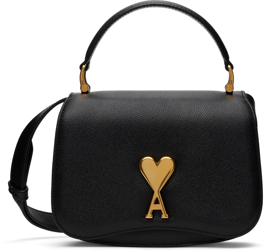 AMI Paris Black Mini Paris Paris Bag AMI