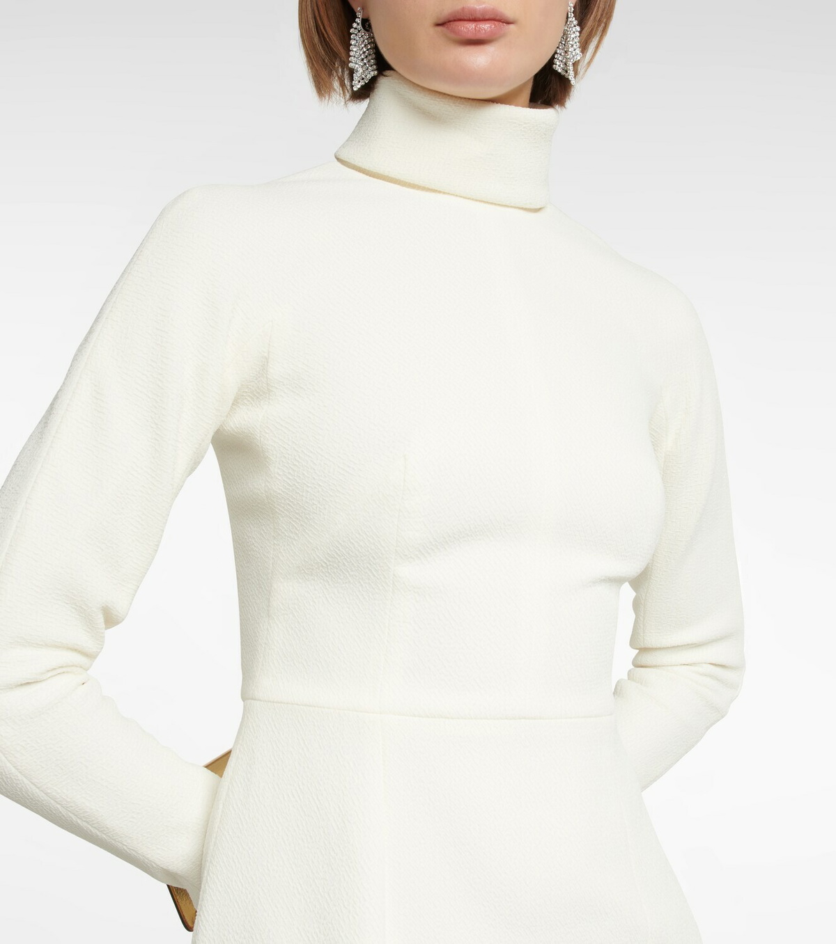 Emilia Wickstead Georgia crêpe gown Emilia Wickstead