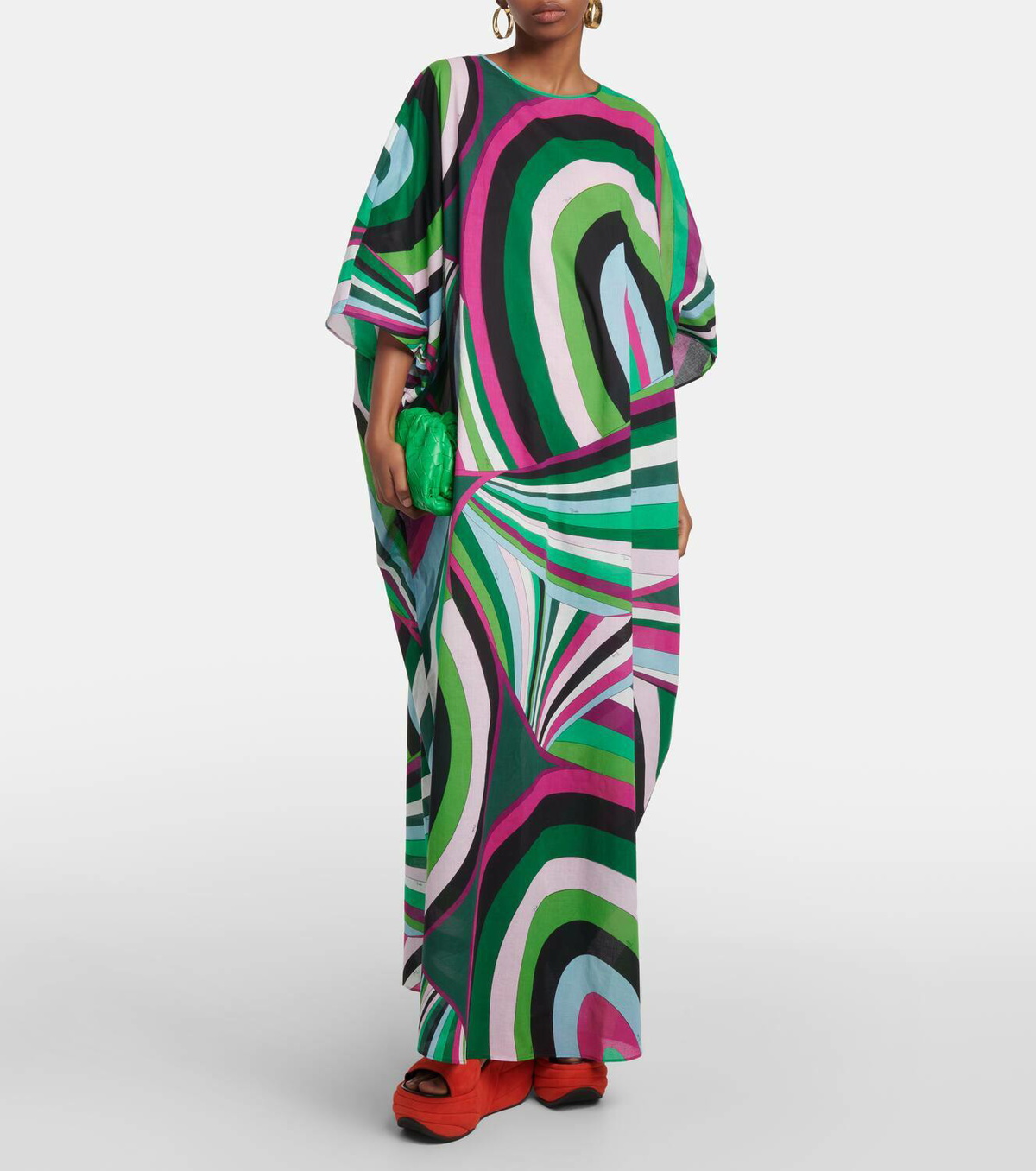 Pucci Iride cotton maxi dress Emilio Pucci