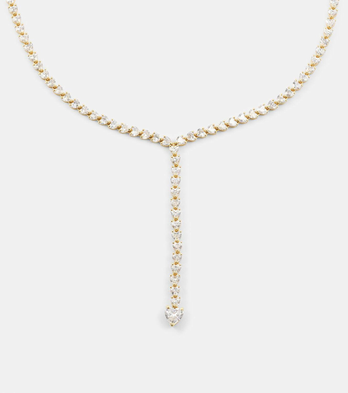 Shay Jewelry Heart 18kt gold necklace with diamonds Shay Jewelry