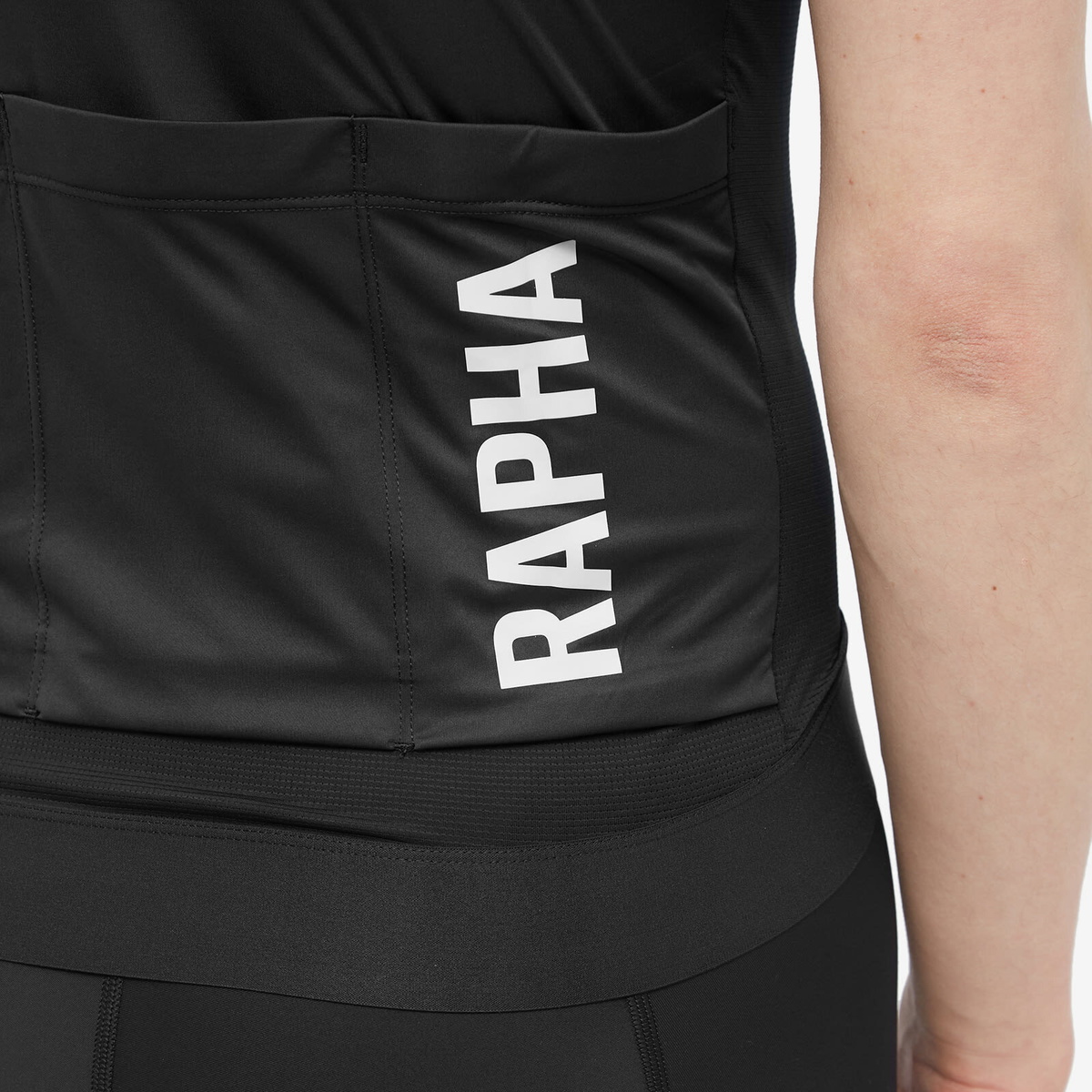 Rapha Men's Pro Team Training Jersey in Black/Carbon Grey Rapha