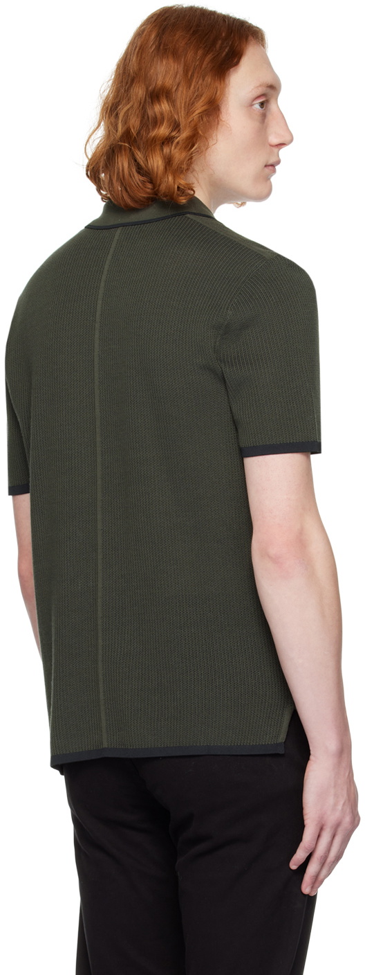 rag & bone Green Harvey Polo Rag and Bone