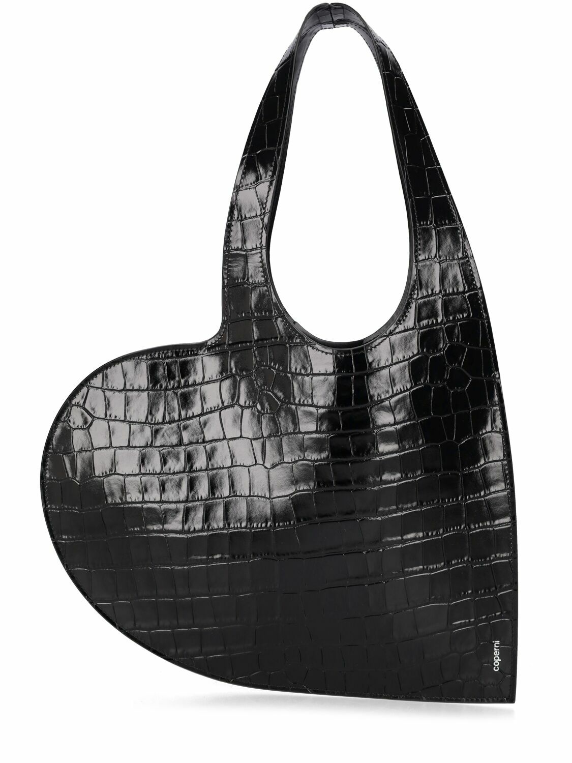 COPERNI - Mini Heart Embossed Leather Tote Bag Coperni
